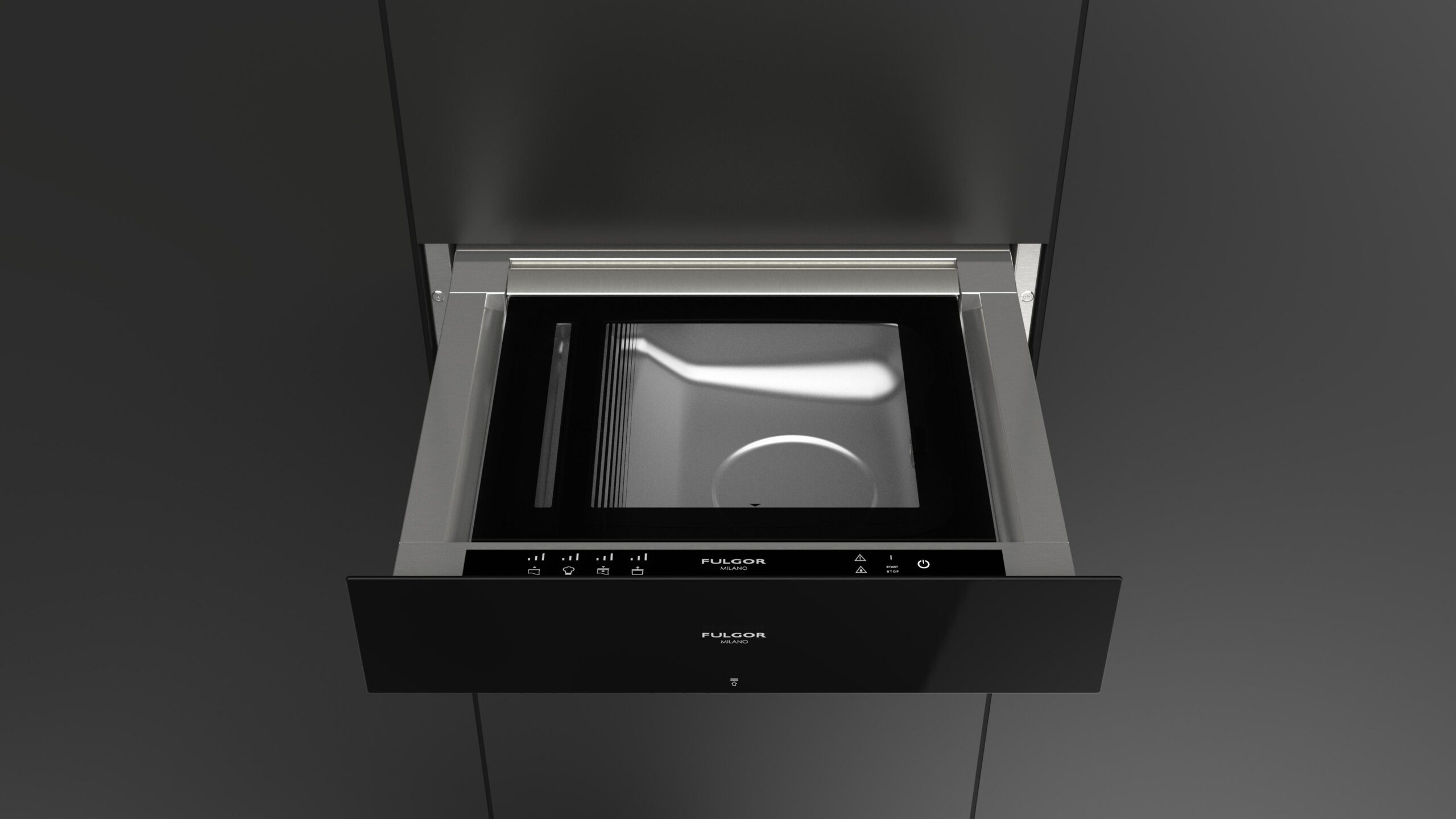 Szuflada Fulgor Milano FCLVSD 150 TC BK Szuflada Fulgor Milano FCLVSD ...